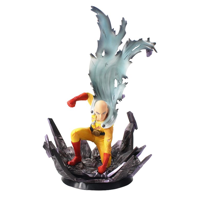 One Punch Man Saitama Sensei Bald Squat Figures - One Punch Man UK Store